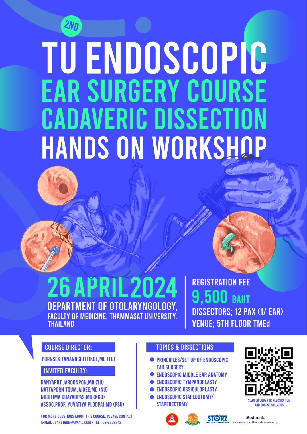 ราชวิทยาลัยโสต ศอ นาสิกแพทย์แห่งประเทศไทย (RCOT)